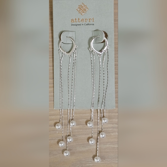 Atterri | Jewelry | Atterri California Designed Silver Plated Faux ...